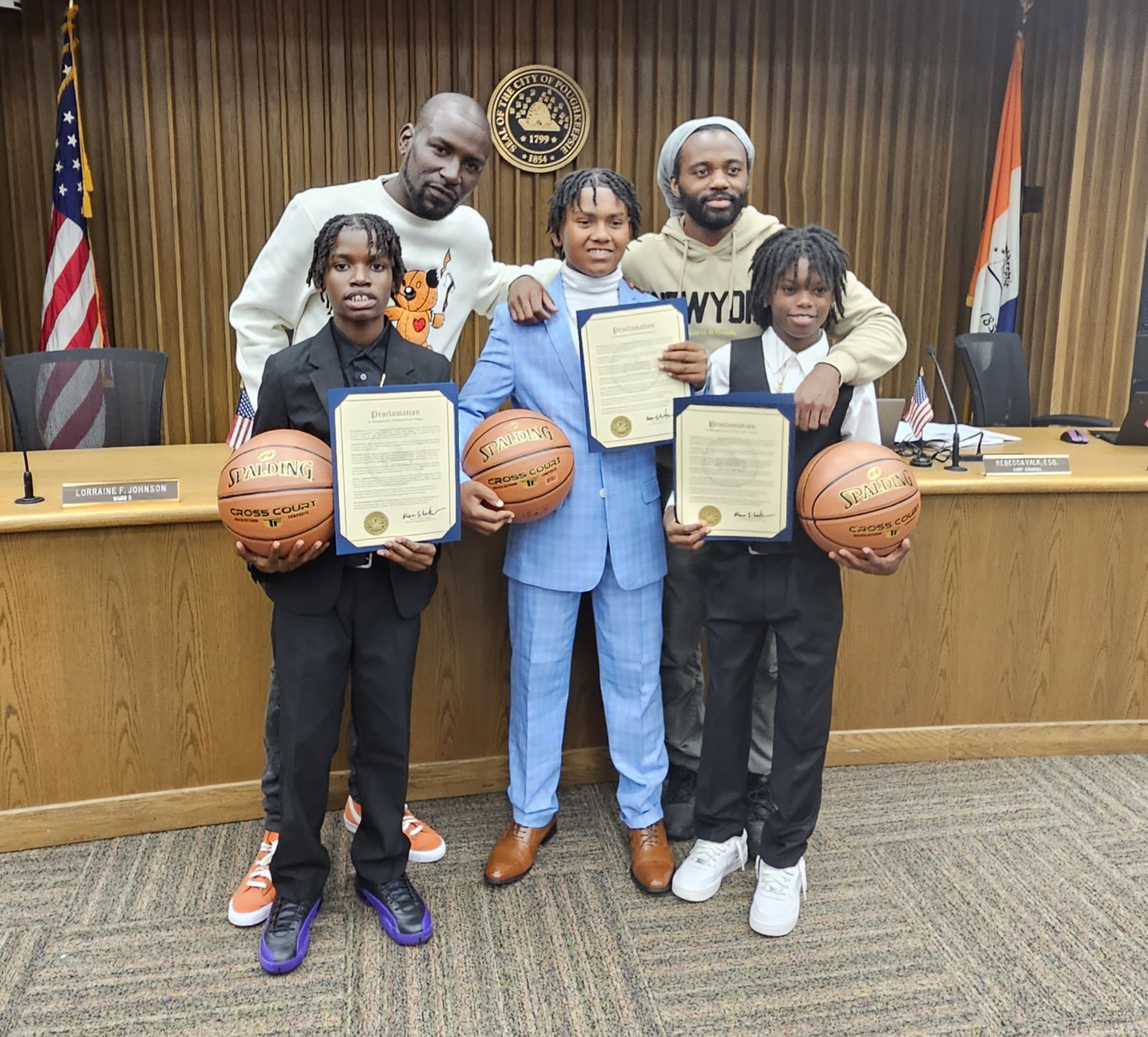 City Honors Students for Creating Basketball Tournament at Malcolm X ...